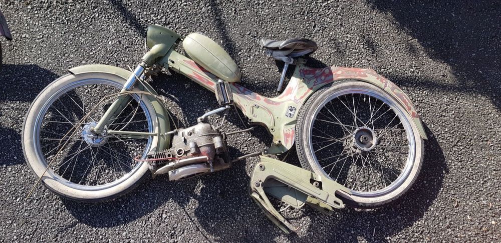 Puch MS50L (1956) + Puch MS50V (1964?) (Gebraucht) in St-Pierre-Clages ...
