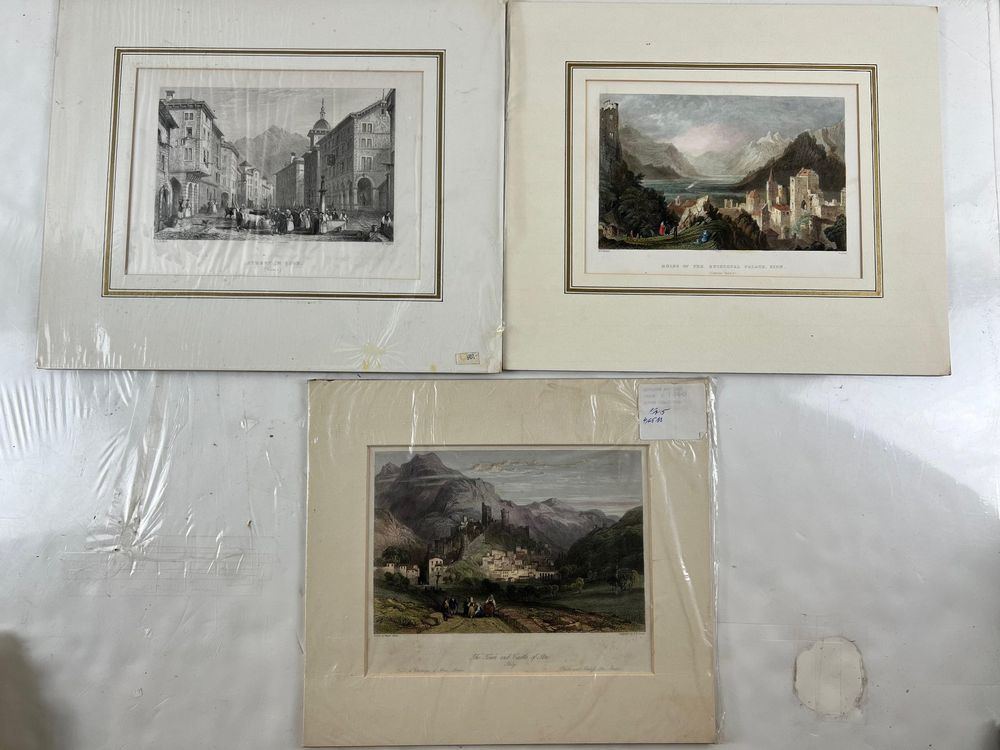 3x Verschiedene Lithographie/ Stich (Gebraucht) in Neuhausen am Rheinfall für CHF 10 – mit ...