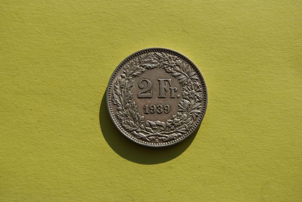 1 Münze 2 Franken 1939 (Gebraucht) in Rüfenacht BE für CHF 5.3 – mit Lieferung auf Ricardo kaufen