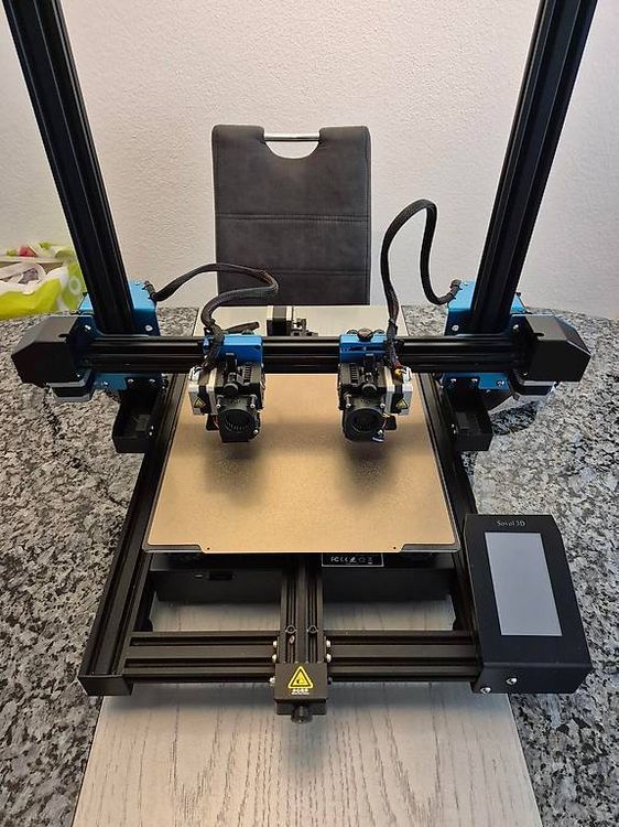 Zum Verkaufen wird 1X Sovol SV04 IDEX 3D-Drucker (Gebraucht) in Weiach ...