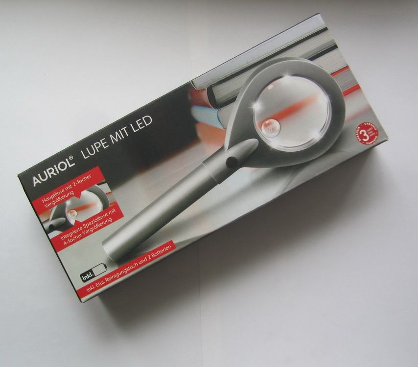Lese-Lupe mit LED -Licht | Kaufen auf Ricardo