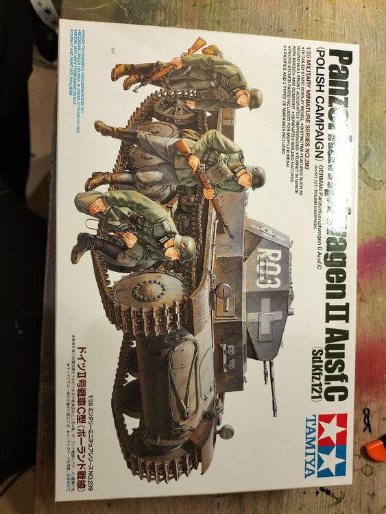 tamiya 1/35 Panzerkampfwagen 2 ausf C (Neu und originalverpackt) in ...
