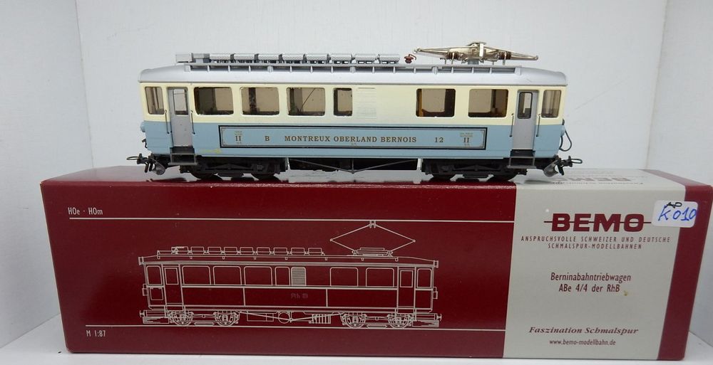 Hom- Bemo - MOB "Nostalgie" Locomotrice ABe 4/4 (K010) | Kaufen auf Ricardo
