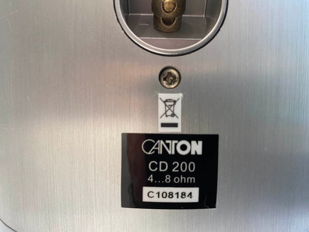 CANTON Standlautsprecher CD 200, 2 Stück, NP: Fr. 1500.- (Gebraucht) in ...