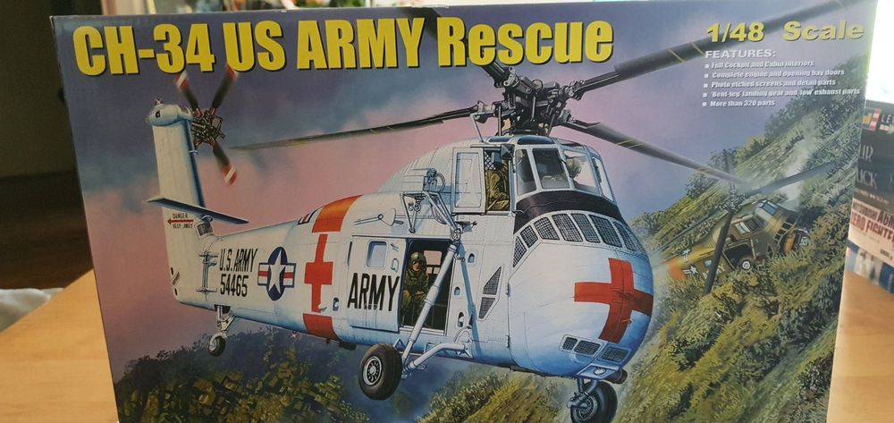 CH-34 US ARMY Rescue 1/48 MRC | Kaufen auf Ricardo