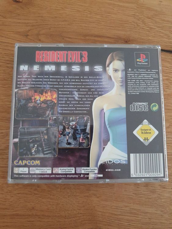 Resident Evil 3 Nemesis Ps1 Kaufen Auf Ricardo