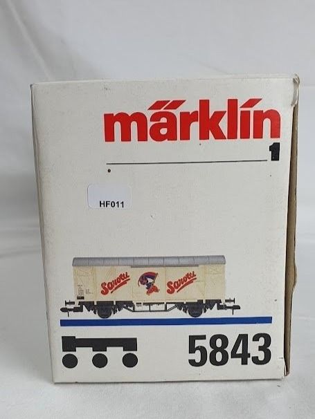 Märklin 5843 Spur 1 DB Gedeckter Güterwagen "Sarotti" OVP (Gebraucht ...
