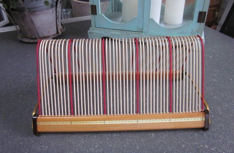 Mid Century Vinyl-Plattenhalter, 50 Platten, 50/60er Jahre (Gebraucht ...