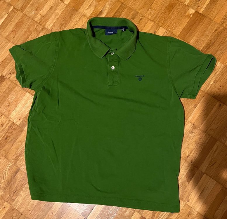 Polo Shirt Grun Herren