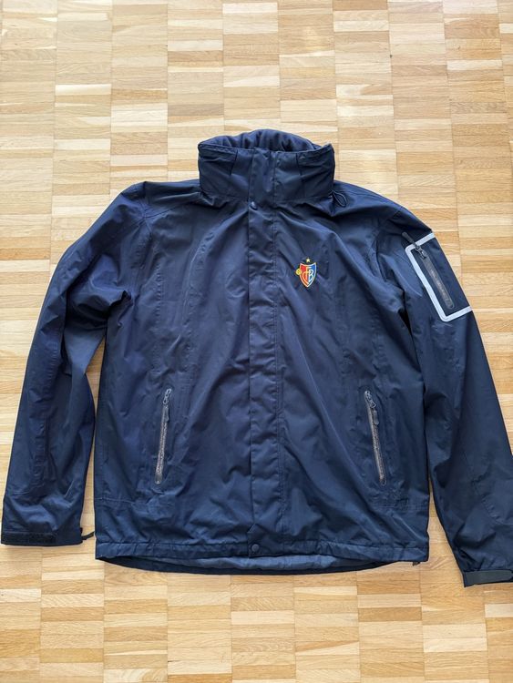 FC Basel FCB Fan Jacke Regenjacke Outdoor Rain | Gr. XL (Gebraucht) in ...