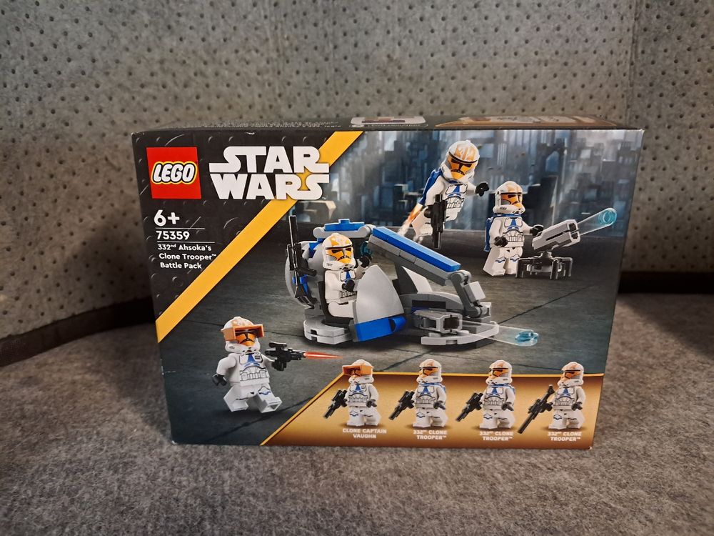 Lego 75359 Star Wars Ahsokas Clone Trooper der 332. Kompanie (Neu und ...