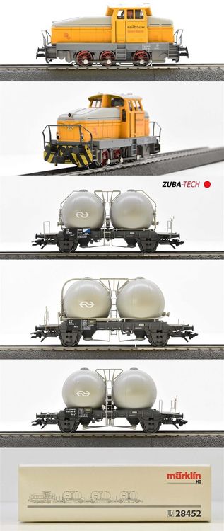 Märklin 28452 Zementzug NS 4Tlg H0 GS OV | Kaufen auf Ricardo