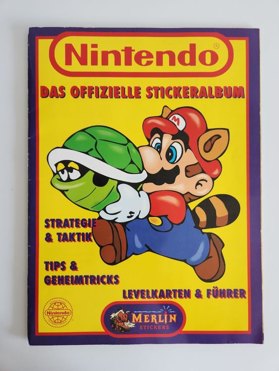 Nintendo Stickeralbum (Komplett) 1992 (Neu (gemäss Beschreibung)) in ...