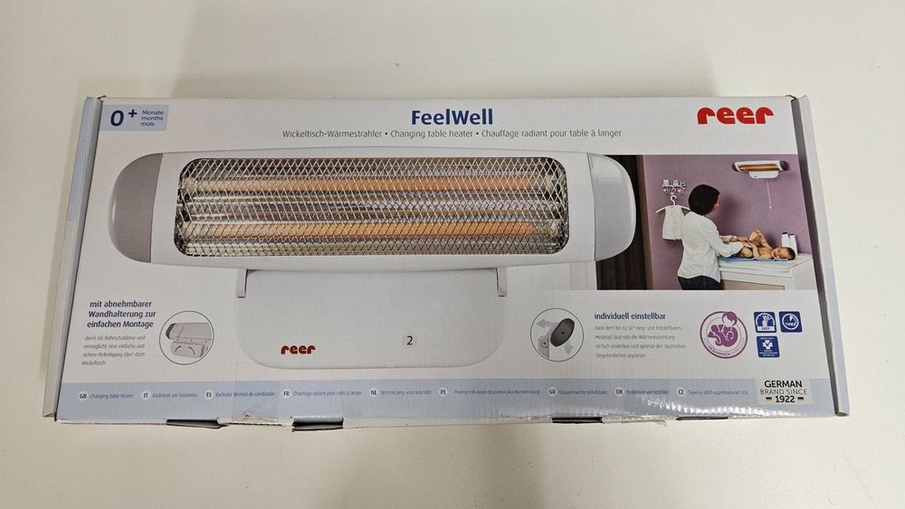 Heizstrahler Reer Feel Well für Wickeltisch Bad Hobbyraum (Gebraucht) in Ins für CHF 19.9 – mit ...