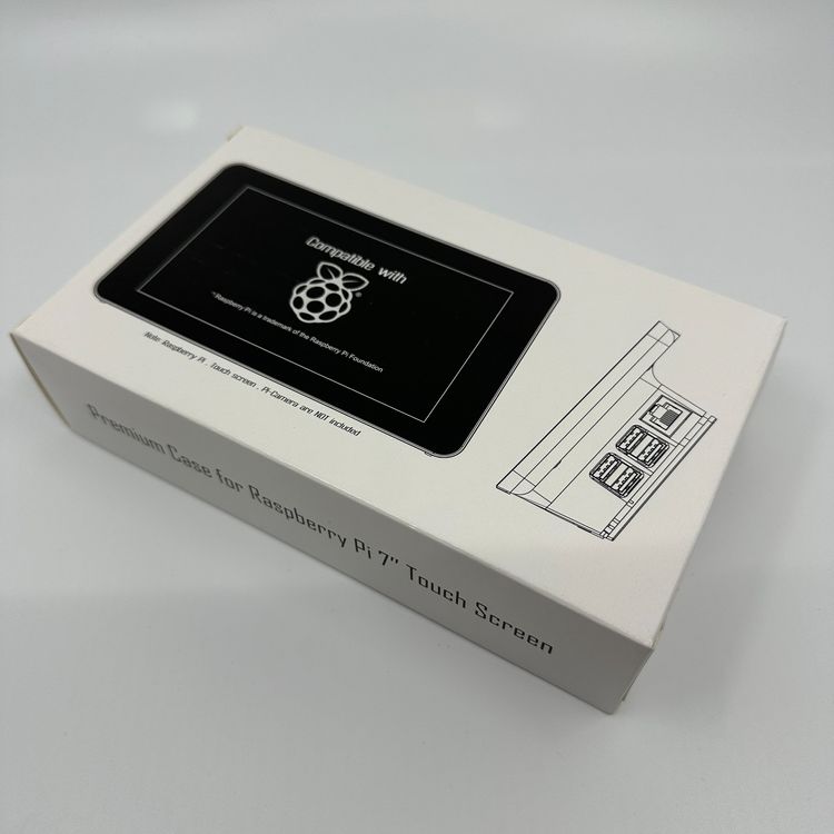 6x Premium Case für Raspberry Pi 7" Display Touchscreen (Neu und originalverpackt) in Lommis für ...
