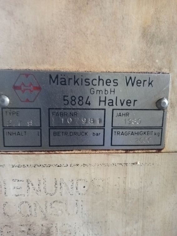 Autolift Spindelantrieb, Märkisches Werk 2 T (Gebraucht) in Egliswil ...