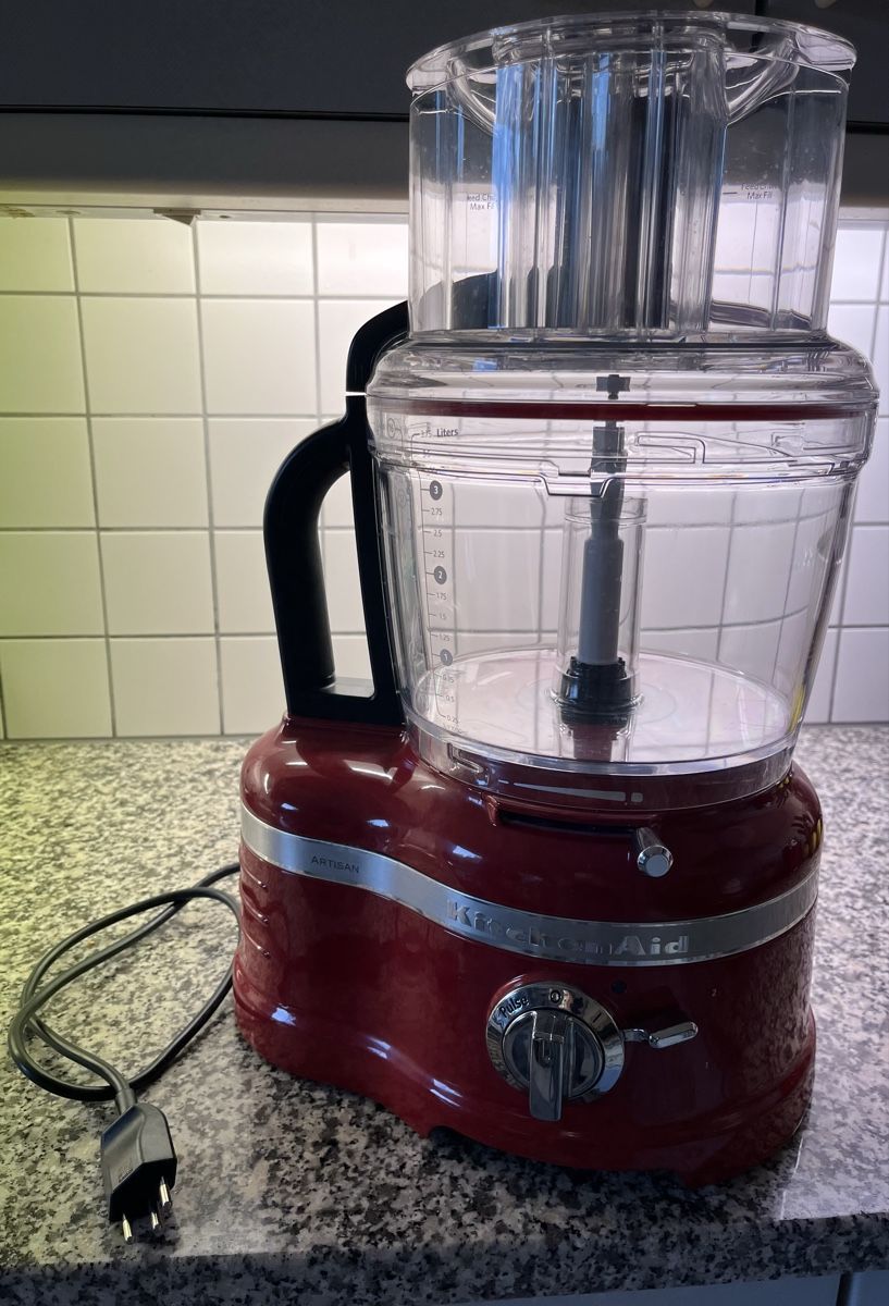 KitchenAid Food Processor Artisan, Rot, Top Zustand! (Neu (gemäss ...