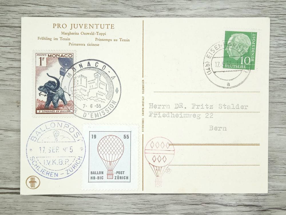 TR78 Carte Postale + Timbre Allemagne 1955 | Kaufen auf Ricardo