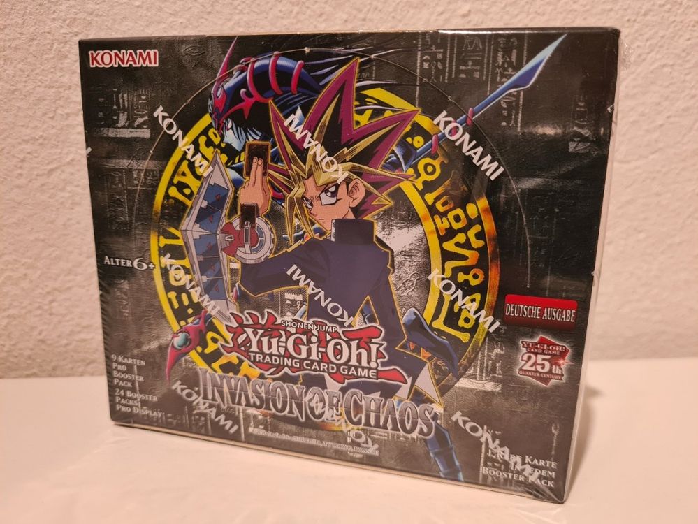 Yugioh Invasion of Chaos Display DE 25th Anniversary | Kaufen auf Ricardo