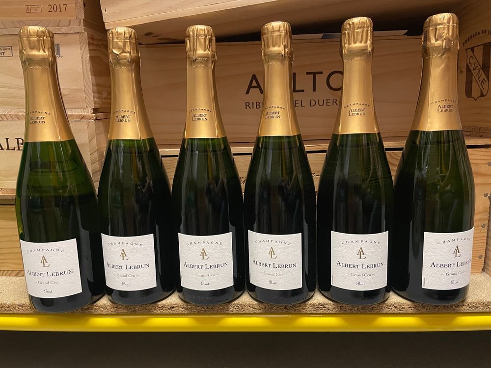 6 Flaschen Albert Lebrun Grand cru Brut champagner (Neu (gemäss ...