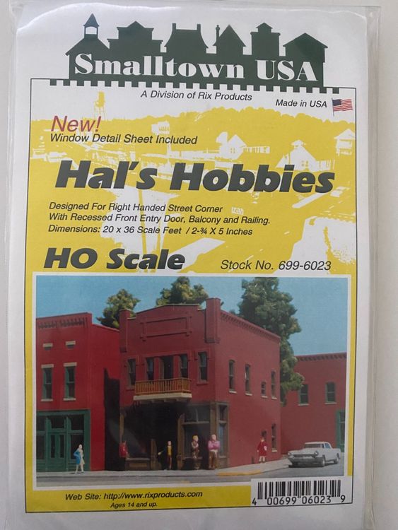 Smalltown USA - 3`er Set Gebäudebausätze HO (1:87) (Neu (gemäss ...