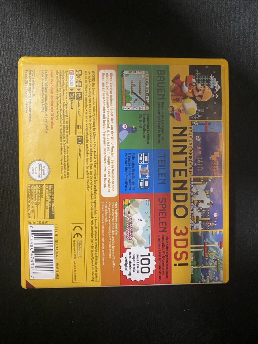 Super Mario Maker 3DS (Neu (gemäss Beschreibung)) in Oensingen für CHF 35 – mit Lieferung auf ...
