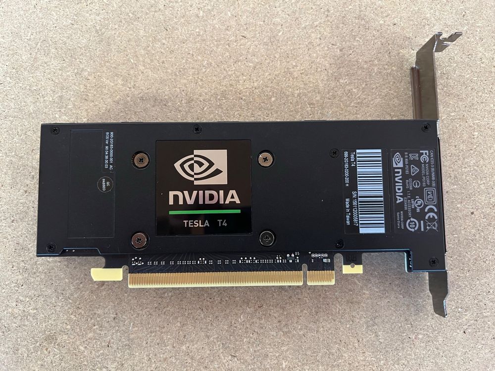 Graphic Card Nvidia Tesla T4 16GB GDDR6 | Kaufen auf Ricardo