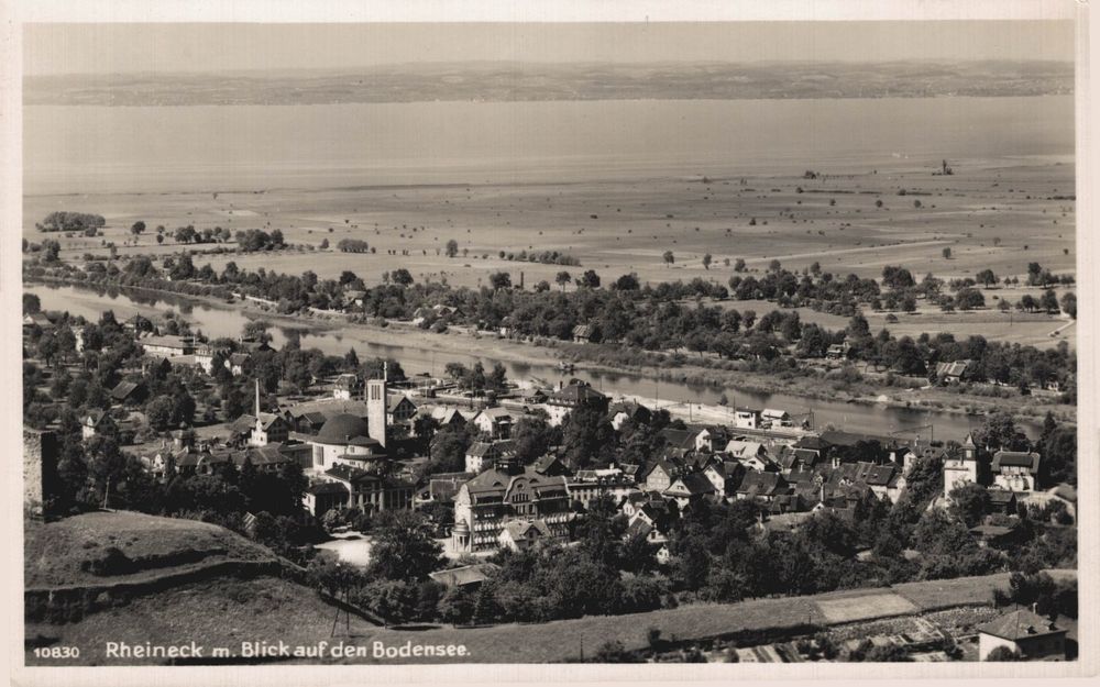 Rheineck mit Blick auf den Bodensee | Kaufen auf Ricardo