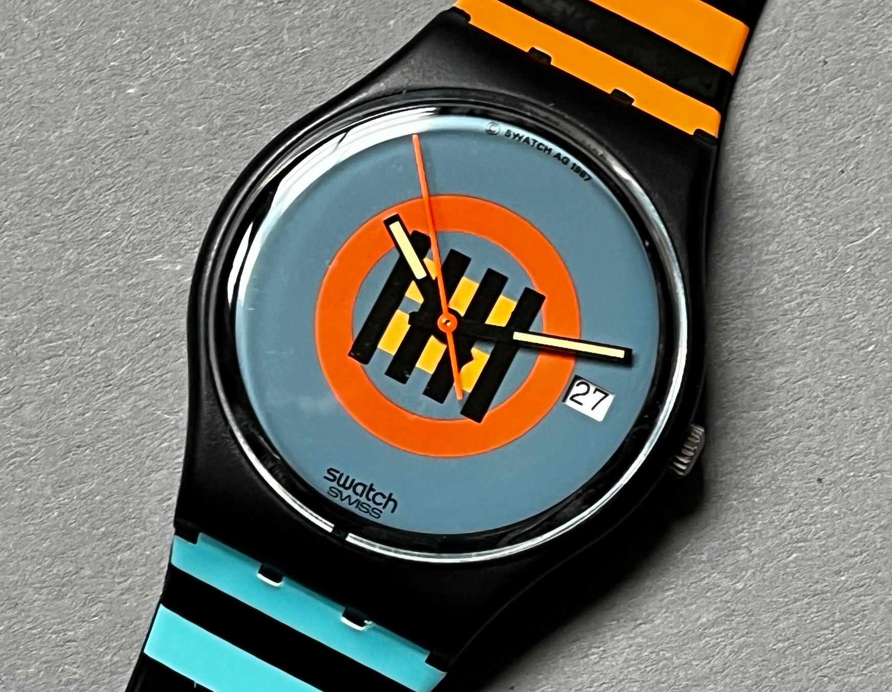 Swatch Coral Gables GB407 1988 selten - Top Zustand (Neu (gemäss ...