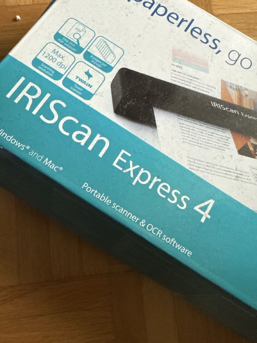 Scanner portable IRIScan Express 4 - Comme neuf! (D'occasion) à ...