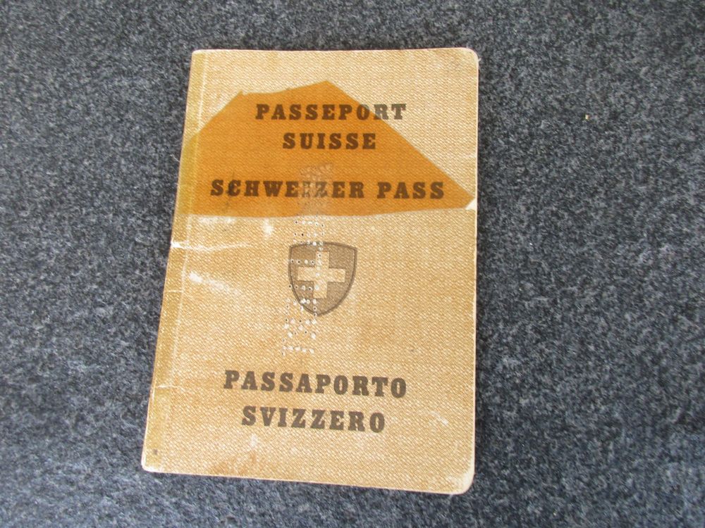 Antiker Schweizer Pass (Gebraucht) in Frick für CHF 20 – mit Lieferung ...