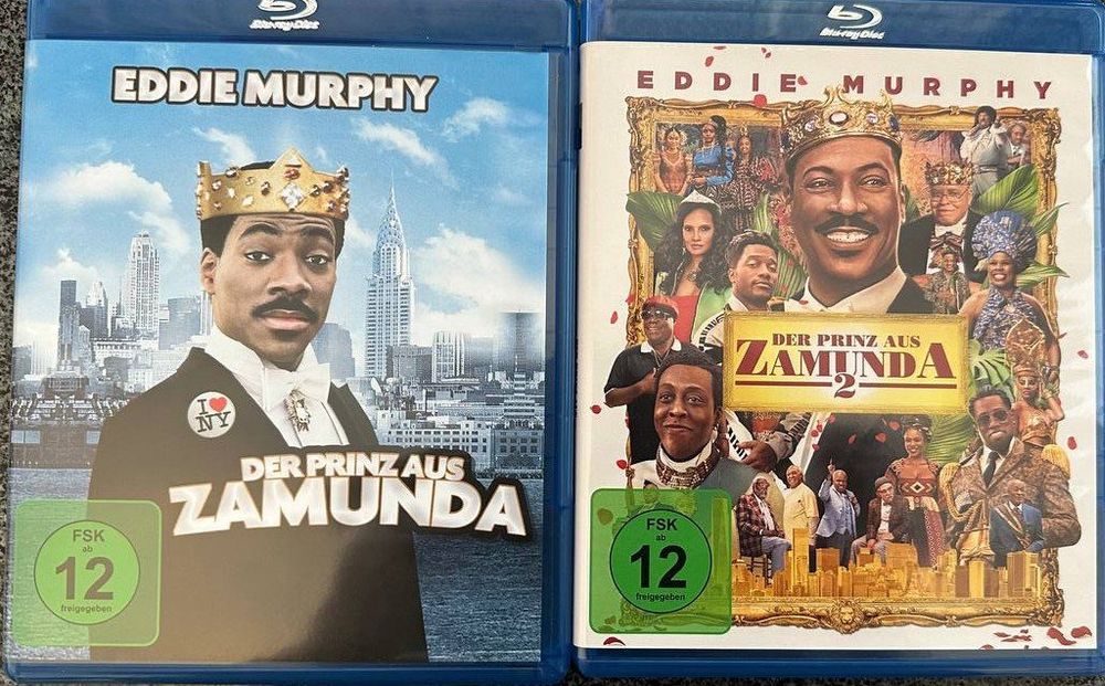 2 Blu-rays Der Prinz aus Zamunda 1+2 Top Zustand (Gebraucht) in ...