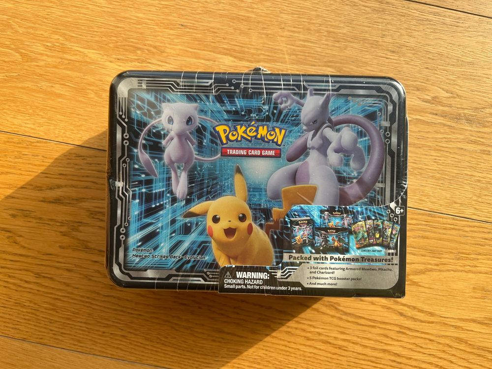 Armored Mewtwo Collectors Chest | Fall 2019 Pokemon Tin (Neu und ...