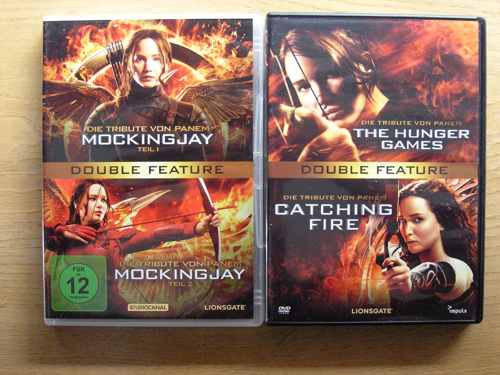 Die Tribute von Panem - Complete Collection 4-DVD-Set (Gebraucht) in Zuzwil SG für CHF 20.5 ...