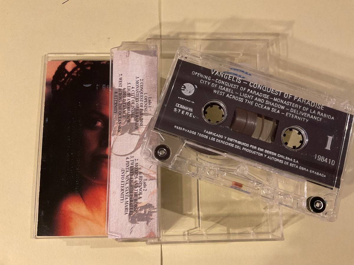 Vangelis - Conquest of Paradise Tape, Top Zustand! (Gebraucht) in ...