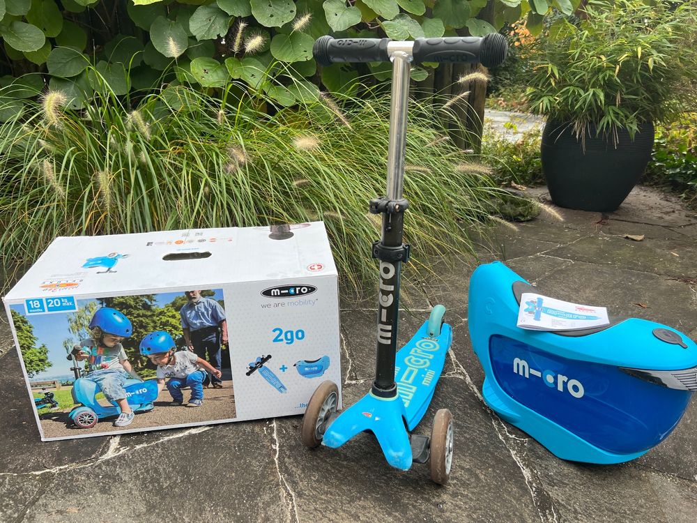 Micro Mini Scooter (blau) (Gebraucht) in Geroldswil für CHF 11 – nur Abholung auf Ricardo kaufen