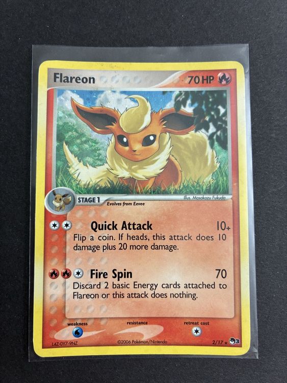 Flareon Holo 2/17 Pokemon POP Series 2 MP (Gebraucht) in Adliswil für ...
