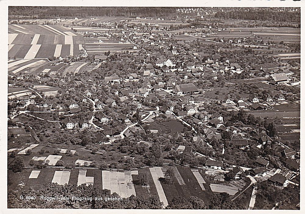 Roggwil, Luftbild von " Alpar" Bern. (Gebraucht) in Schlieren für CHF 4 ...