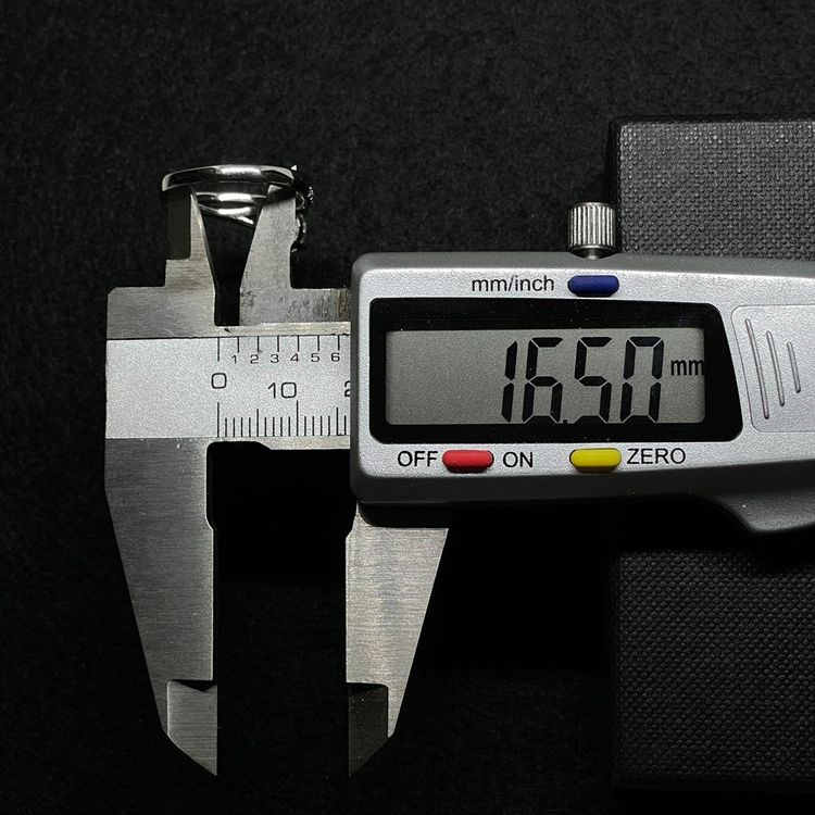 Moissanite Ring, Sterlingsilber 1 ct Gr. 52 mit Zertifikat (Neu (gemäss ...