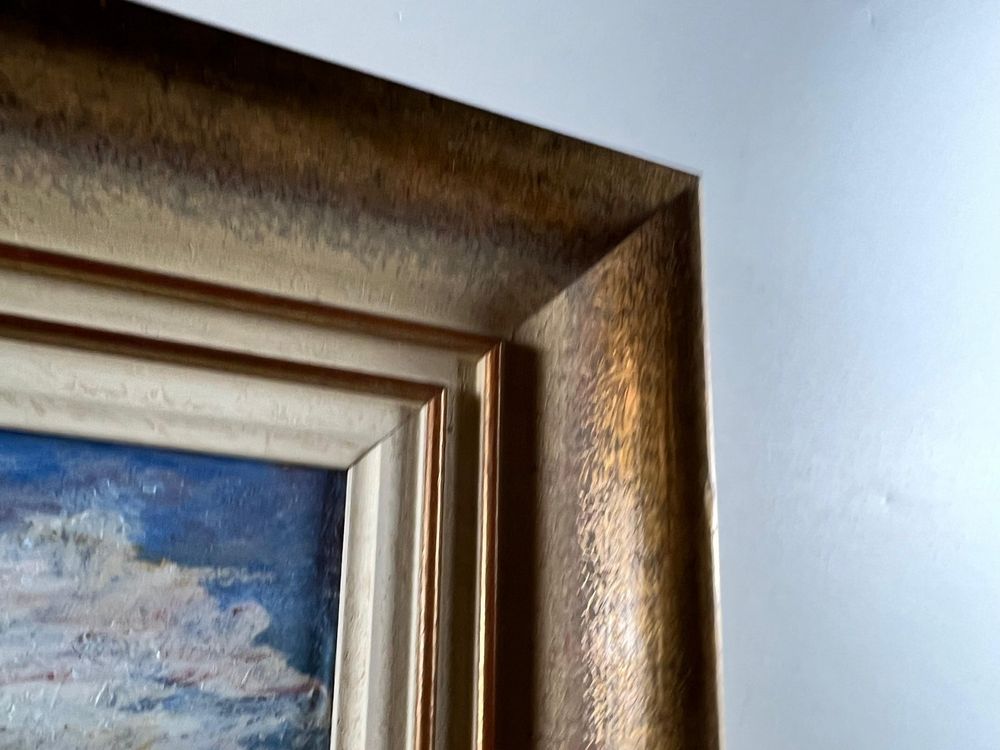 Brücke Landschaft Gemälde Signiert H. Schneider (Gebraucht) in Neuhausen am Rheinfall für CHF 45 ...