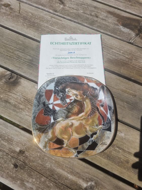 Assiette de collection, Hans Erni, rosenthal | Kaufen auf Ricardo