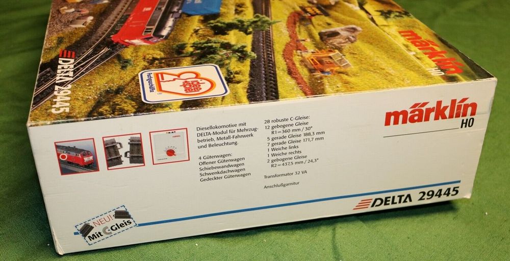 Märklin 29445 Delta H0 Güterzug Set BR 218 OVP C Gleis (Neu (gemäss ...