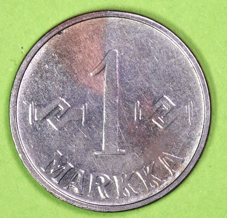 1954 / FINNLAND / 1 - MARKKA - MÜNZE (Gebraucht) in Luzern für CHF 0.4 ...