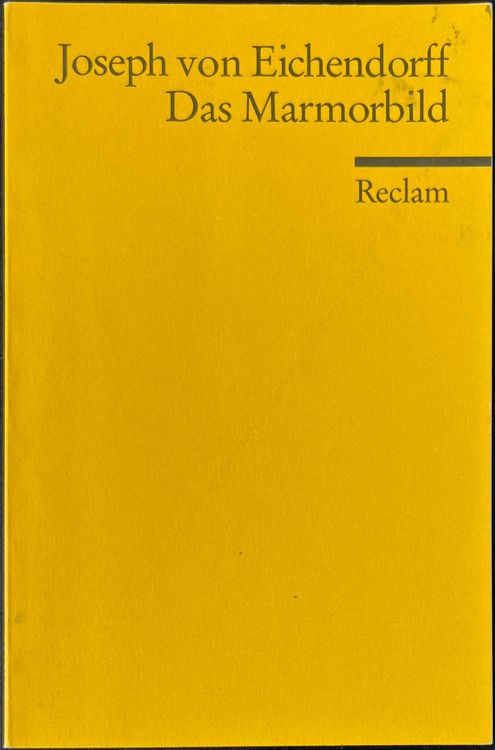 Joseph von Eichendorff - Das Marmorbild | Kaufen auf Ricardo