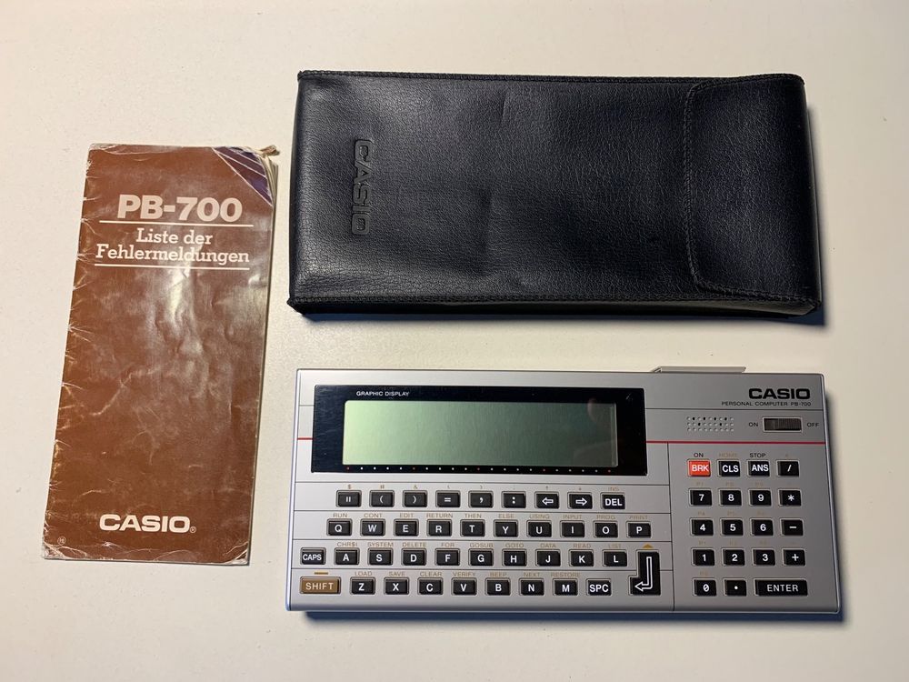CASIO Personal Computer PB 700 (Gebraucht) in Rüfenach AG für CHF 50 ...