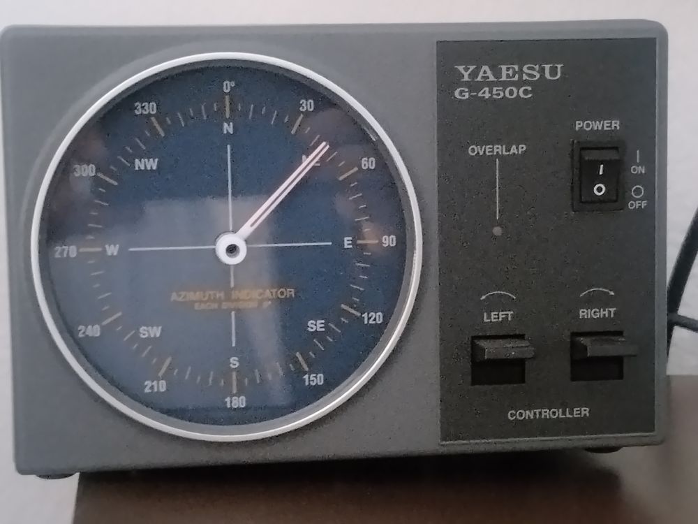 Yaesu G-450DC Antennenrotor mit 30m Steuerkabel (Neu (gemäss ...