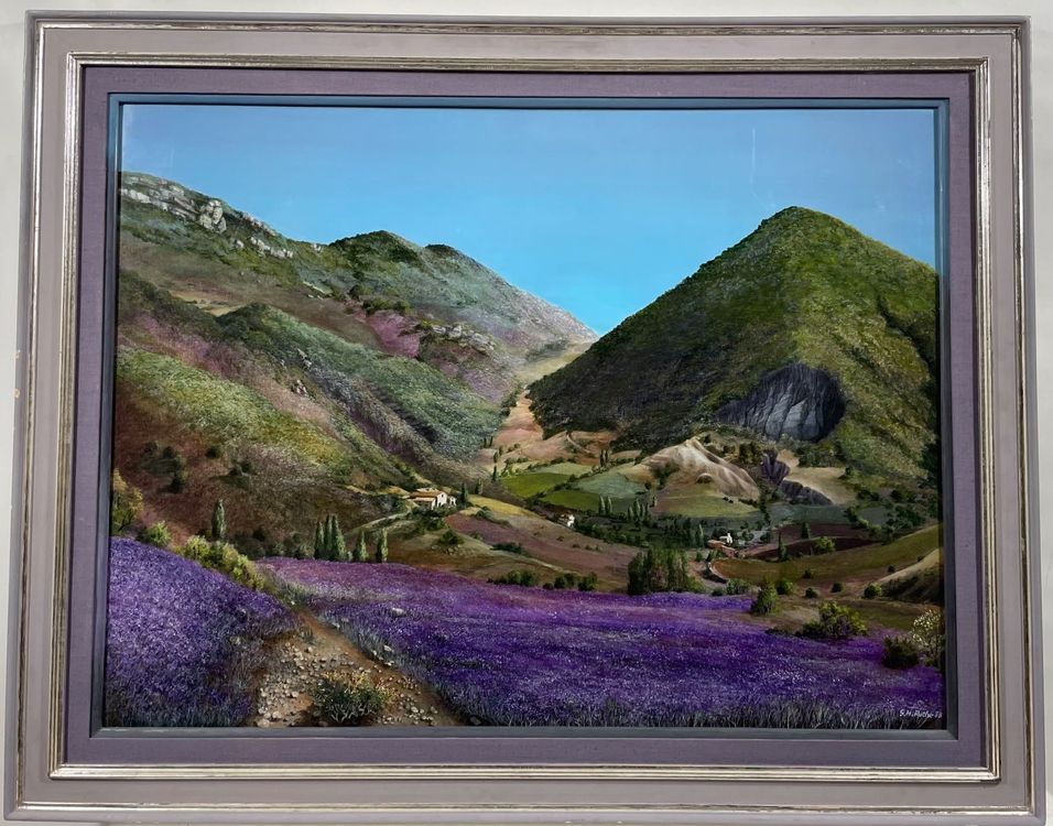 Gatja Helgart Rothe (1935-2007) grosses Gemälde | Acheter sur Ricardo