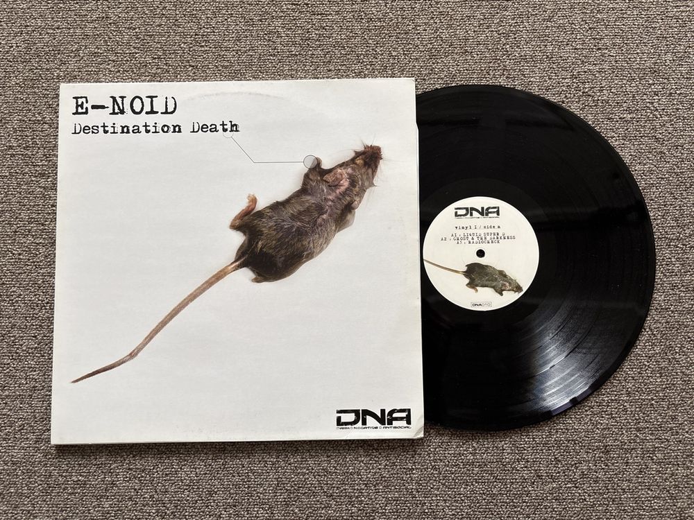 Gabber Vinyl Schallplatte E- Noid - Destination Death (Gebraucht) in ...