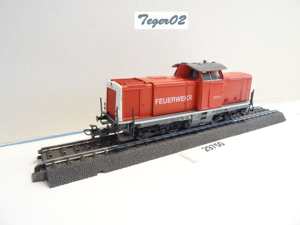 Märklin H0 29750 Feuerwehr Diesellok BR 212 | Kaufen auf Ricardo
