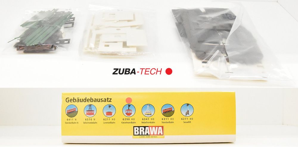 Brawa 6290 Kanzelwandbahn Gebäude Bausatz, H0, NEU mit OVP (Neu (gemäss ...